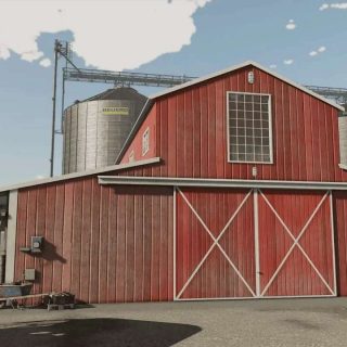 Old school American barns 2 v1.0 FS22 Mod | Farming Simulator 22 Mod