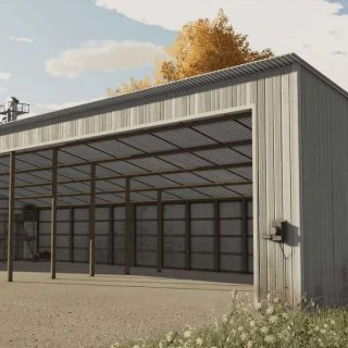 Old school American barns 4 v1.0 FS22 Mod | Farming Simulator 22 Mod