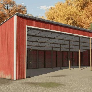Old school American barns 4 v1.0 FS22 Mod | Farming Simulator 22 Mod