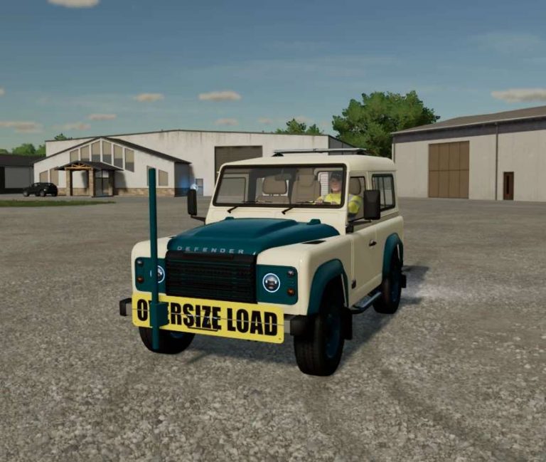 Oversize Load High Pole v1.0.0.2 FS22 Mod | Farming Simulator 22 Mod