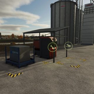 Ownable Biomass Heating Plant v1.0.0.0 FS25 Mod | Farming Simulator 22 Mod