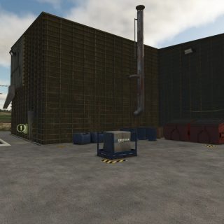 Ownable Biomass Heating Plant v1.0.0.0 FS25 Mod | Farming Simulator 22 Mod