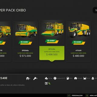 Oxbo Pack Edit V1.0.0.0 FS25 Mod | Farming Simulator 22 Mod