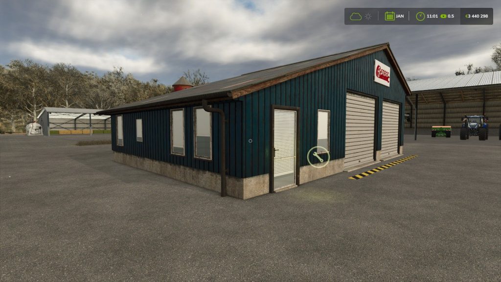 Painting workshop V1.0.0.0 FS25 Mod | Farming Simulator 22 Mod