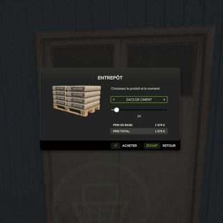 Pallet store v1.1.0.0 FS25 Mod | Farming Simulator 22 Mod