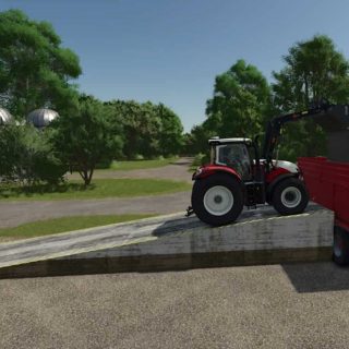 Placeable Ramp v1.0.0.0 FS25 Mod | Farming Simulator 22 Mod
