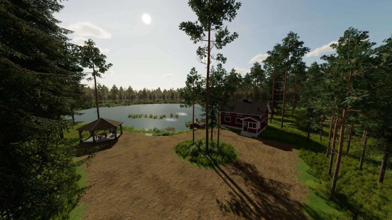 Pohjaforest Map v1.0 FS22 Mod | Farming Simulator 22 Mod