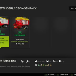 Pöttinger forage wagon pack v1.0.0.0 FS25 Mod | Farming Simulator 22 Mod