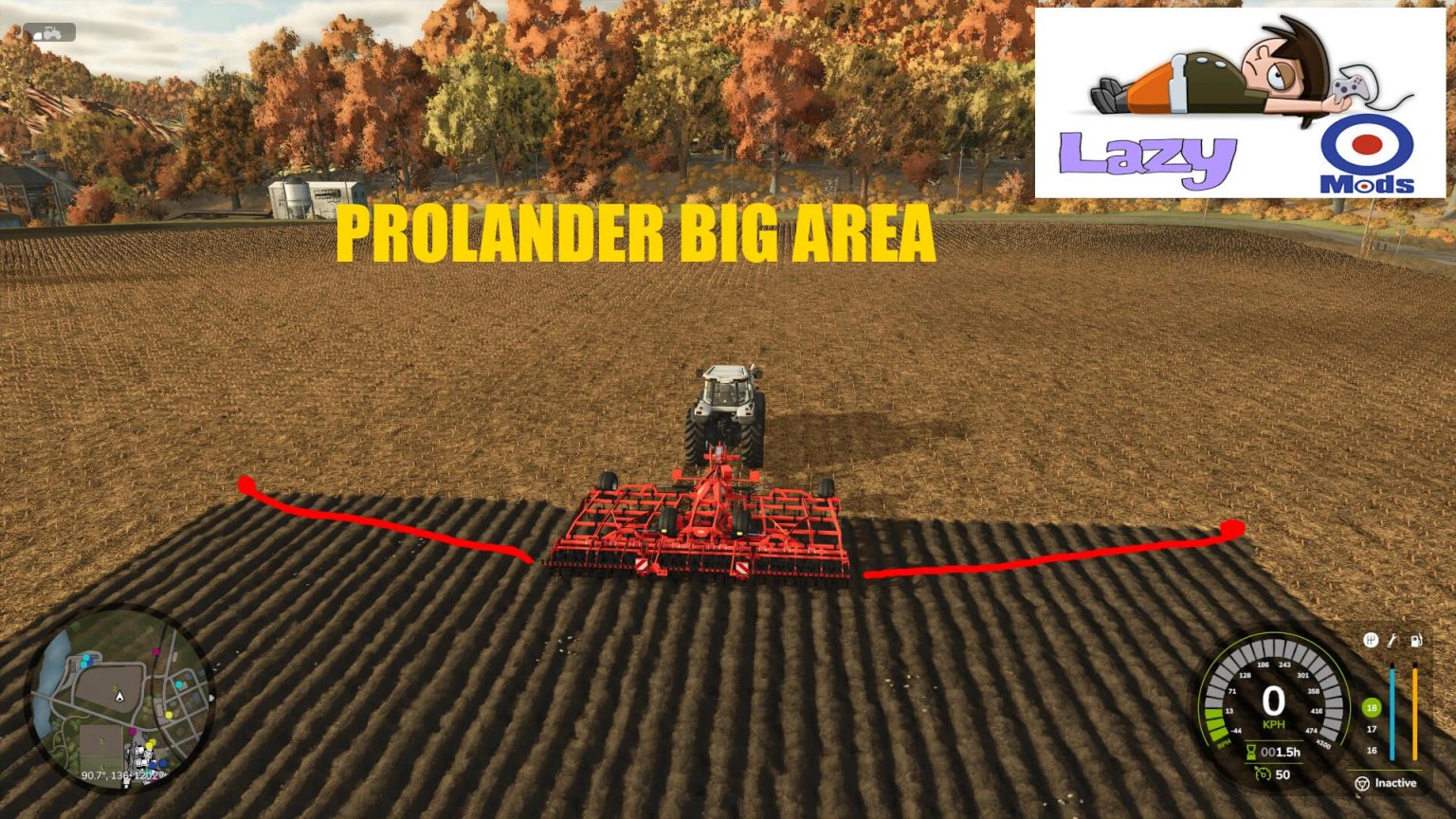 Prolander Large Area v1.0.0.0 FS25 Mod | Farming Simulator 22 Mod