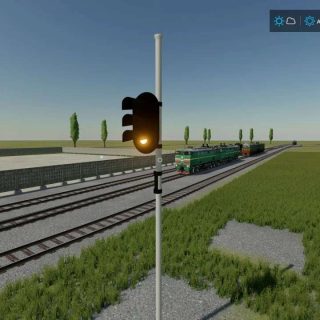 Railroad v1.0 FS22 Mod | Farming Simulator 22 Mod