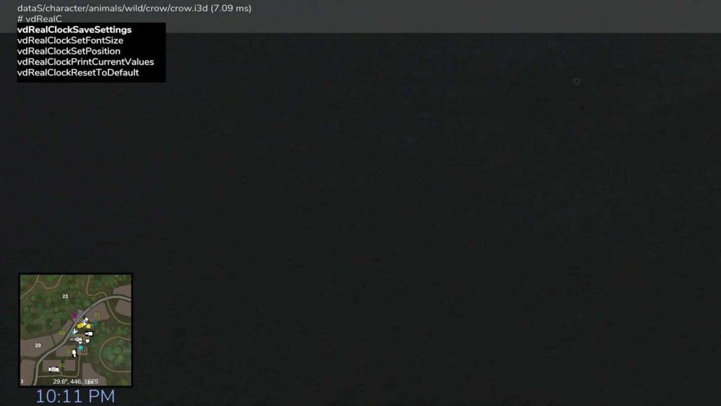 RealClock Mod v1.0.0.0 FS25 Mod | Farming Simulator 22 Mod