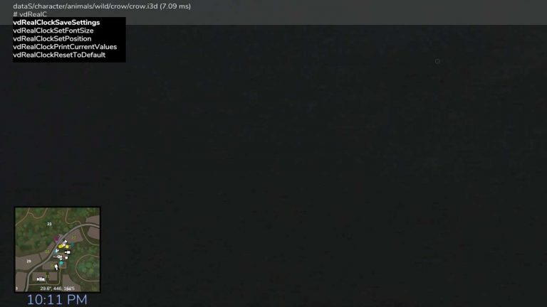 RealClock Mod v1.0.0.0 FS25 Mod | Farming Simulator 22 Mod