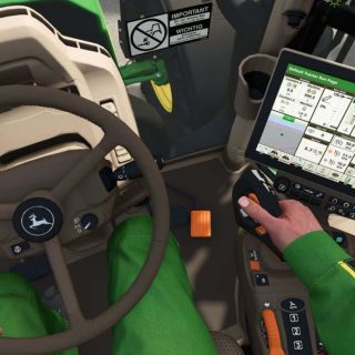 Realistic camera with hand on steering wheel v1.0.0.0 FS25 Mod | Farming Simulator 22 Mod
