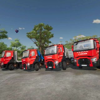 Renault C480 Public Works Pack v3.0 FS22 Mod | Farming Simulator 22 Mod