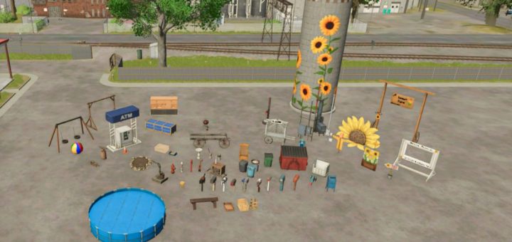 Farming Simulator 25 Placeable object Mods - FS25 Placeable objects