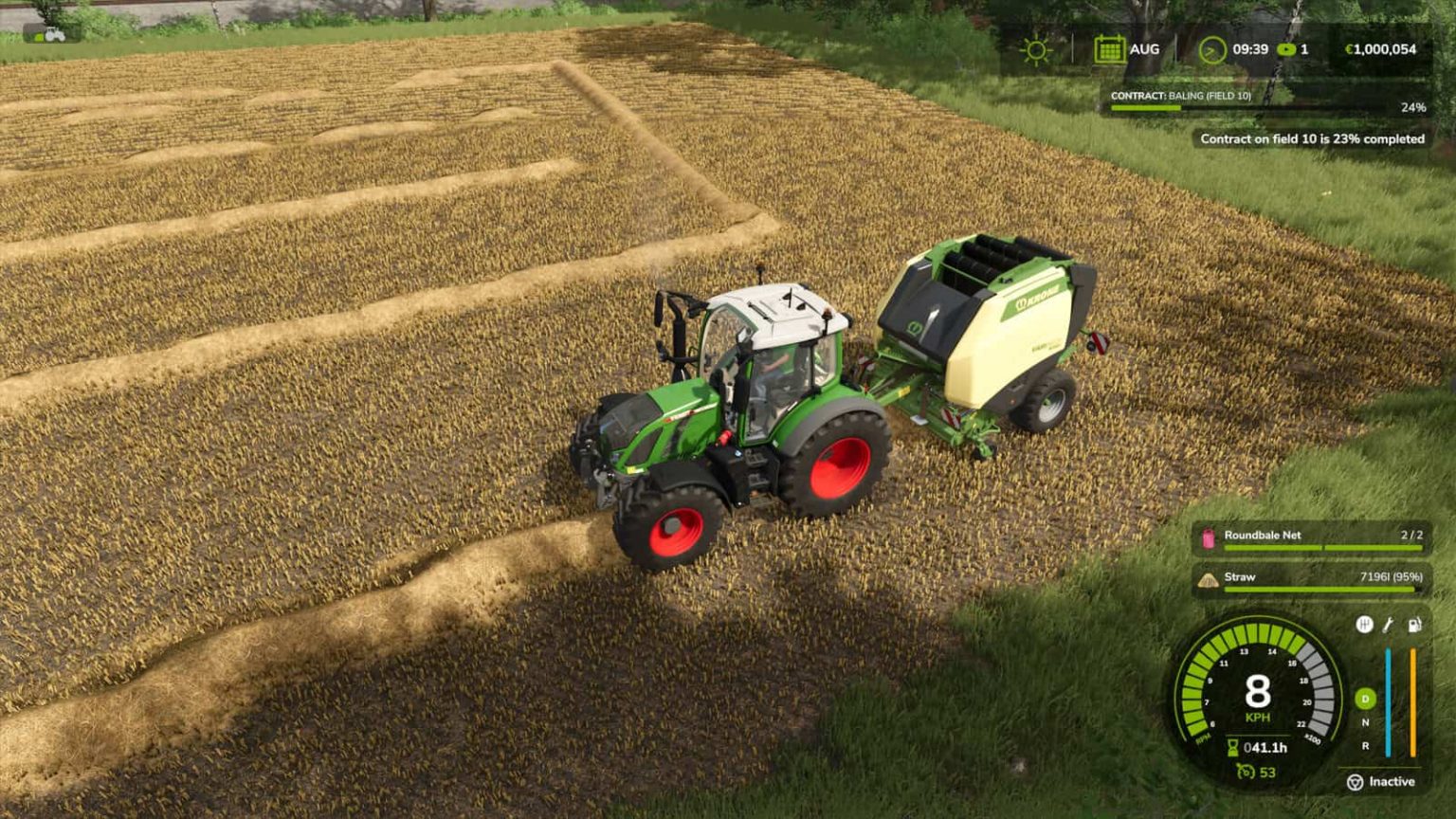 Round Baler Extension v1.0.1 FS25 Mod | Farming Simulator 22 Mod