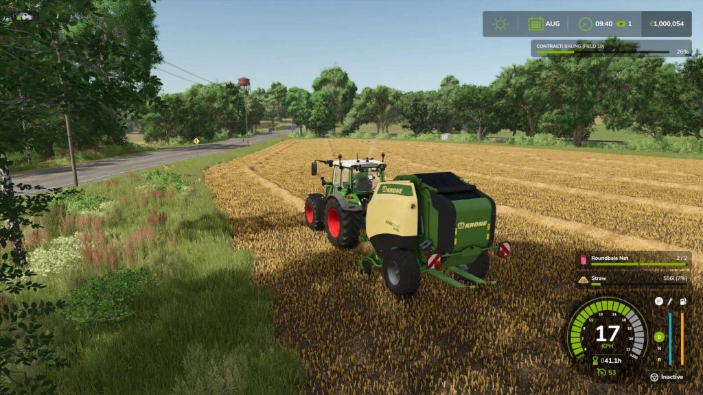 Round Baler Extension v1.1.0.0 FS25 Mod | Farming Simulator 22 Mod