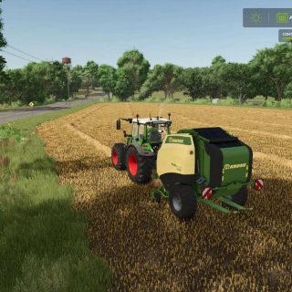 Round Baler Extension v1.1.0.0 FS25 Mod | Farming Simulator 22 Mod