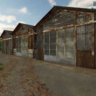 Rusty Sheds v1.0.0.0 FS25 Mod | Farming Simulator 22 Mod