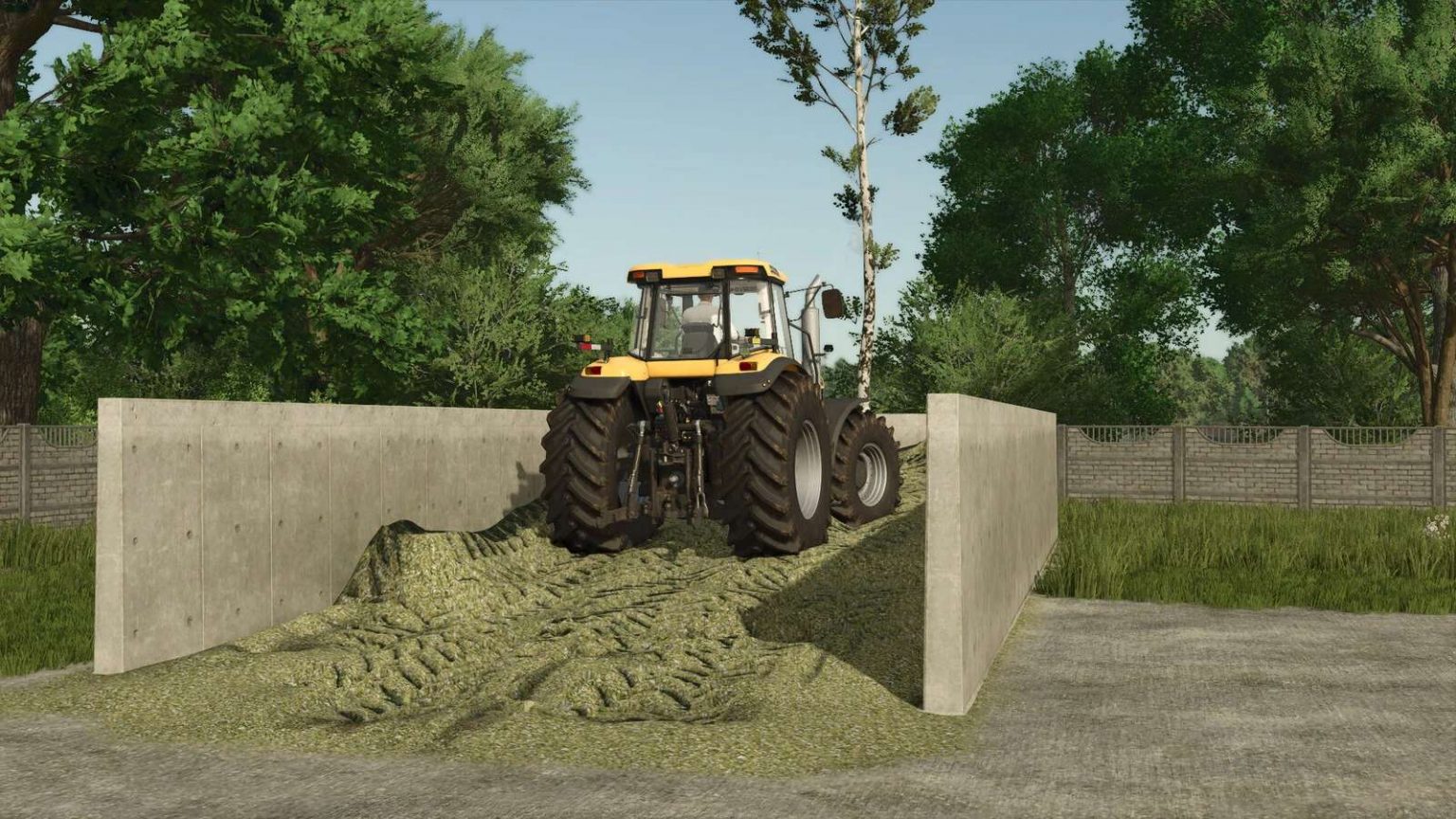 Small Bunker Silo v1.0.0.0 FS25 Mod | Farming Simulator 22 Mod