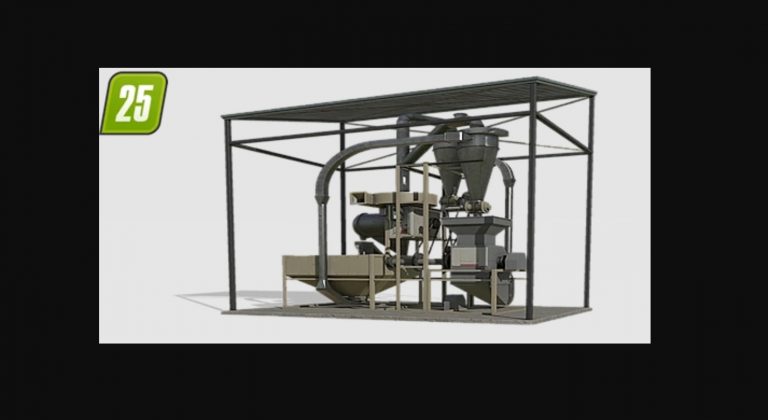 Small farm mill with increased productivity v1.0.0.0 FS25 Mod | Farming ...