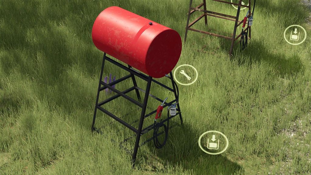 Small Gravity Fuel Tank v1.0.0.0 FS25 Mod | Farming Simulator 22 Mod