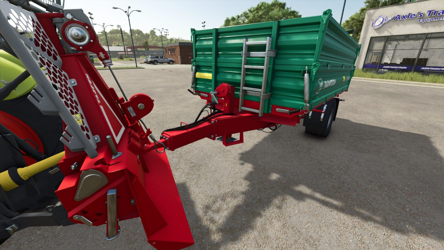 TAJFUN winch + trailer attacher joint v1.0.0.0 FS25 Mod | Farming ...