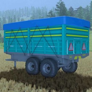 Tinaz Tandem Trailer v1.1 FS22 Mod | Farming Simulator 22 Mod