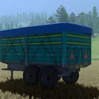 Tinaz Tandem Trailer v1.1 FS22 Mod | Farming Simulator 22 Mod