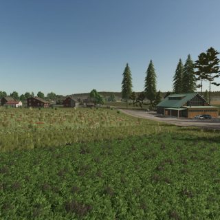 Zielonka Map Forestry Edition V1.0.0.0 FS25 Mod | Farming Simulator 22 Mod