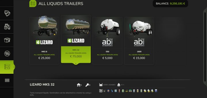 Farming Simulator 25 Trailer Mods - FS25 Trailers