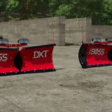Boss DXT V Snow Plow V1.0.0.0 FS25 Mod | Farming Simulator 22 Mod