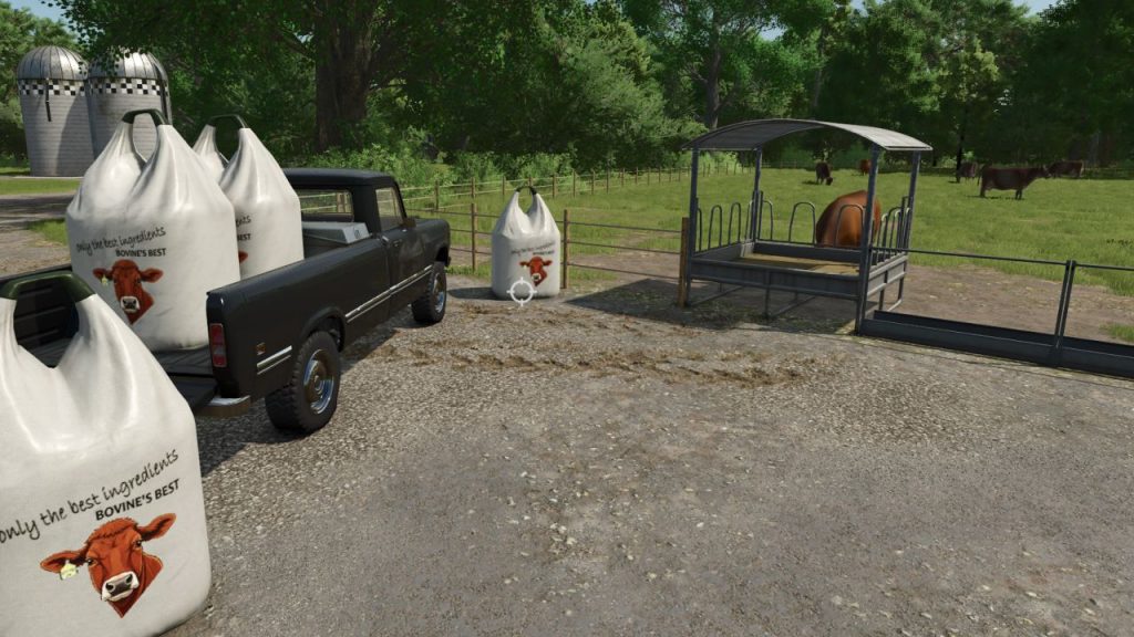 Bovine's Best TMR Big Bag Cow Food v1.0.0.0 FS25 Mod | Farming ...