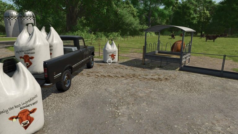 Bovine's Best TMR Big Bag Cow Food v1.0.0.0 FS25 Mod | Farming ...