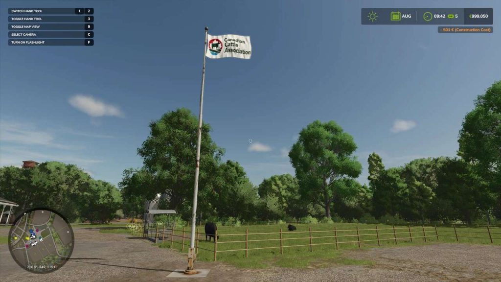 Canadian Cattle Association Flag v1.0.0.0 FS25 Mod | Farming Simulator ...