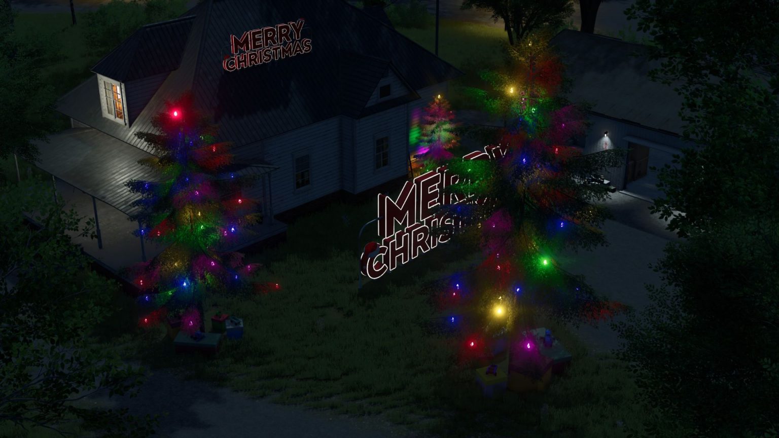 Christmas tree package v1.0.0.0 FS25 Mod | Farming Simulator 22 Mod