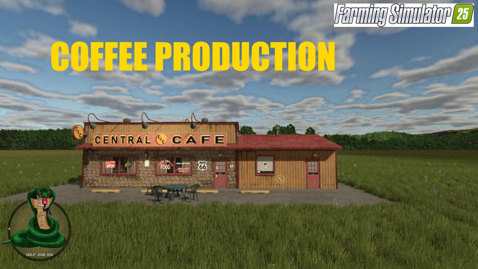 Coffee Production v1.0.0.0 FS25 Mod | Farming Simulator 22 Mod