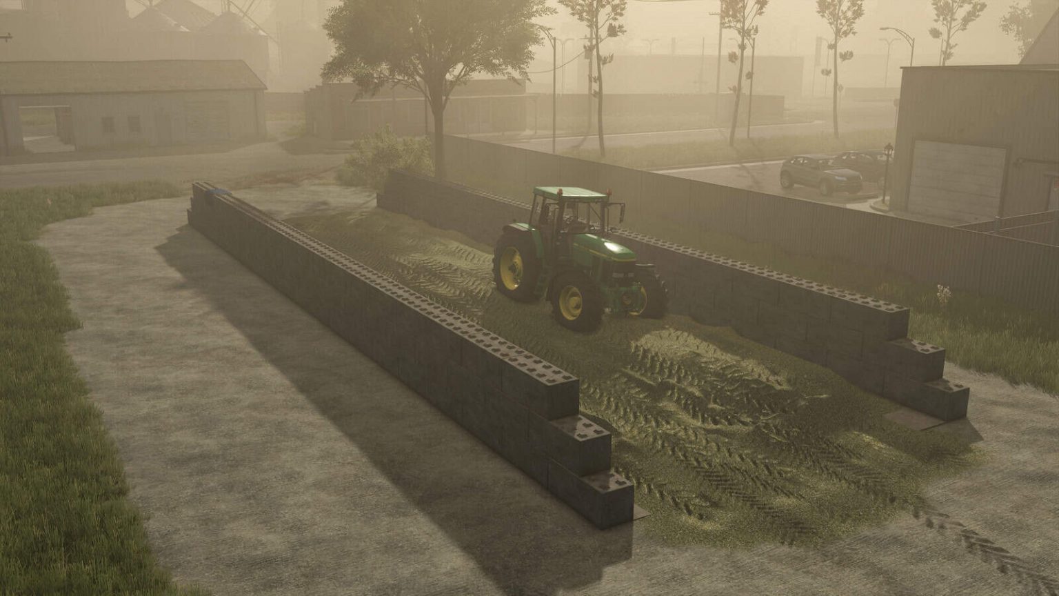 Concrete Blocks Silo Pack v1.0.0.0 FS25 Mod | Farming Simulator 22 Mod