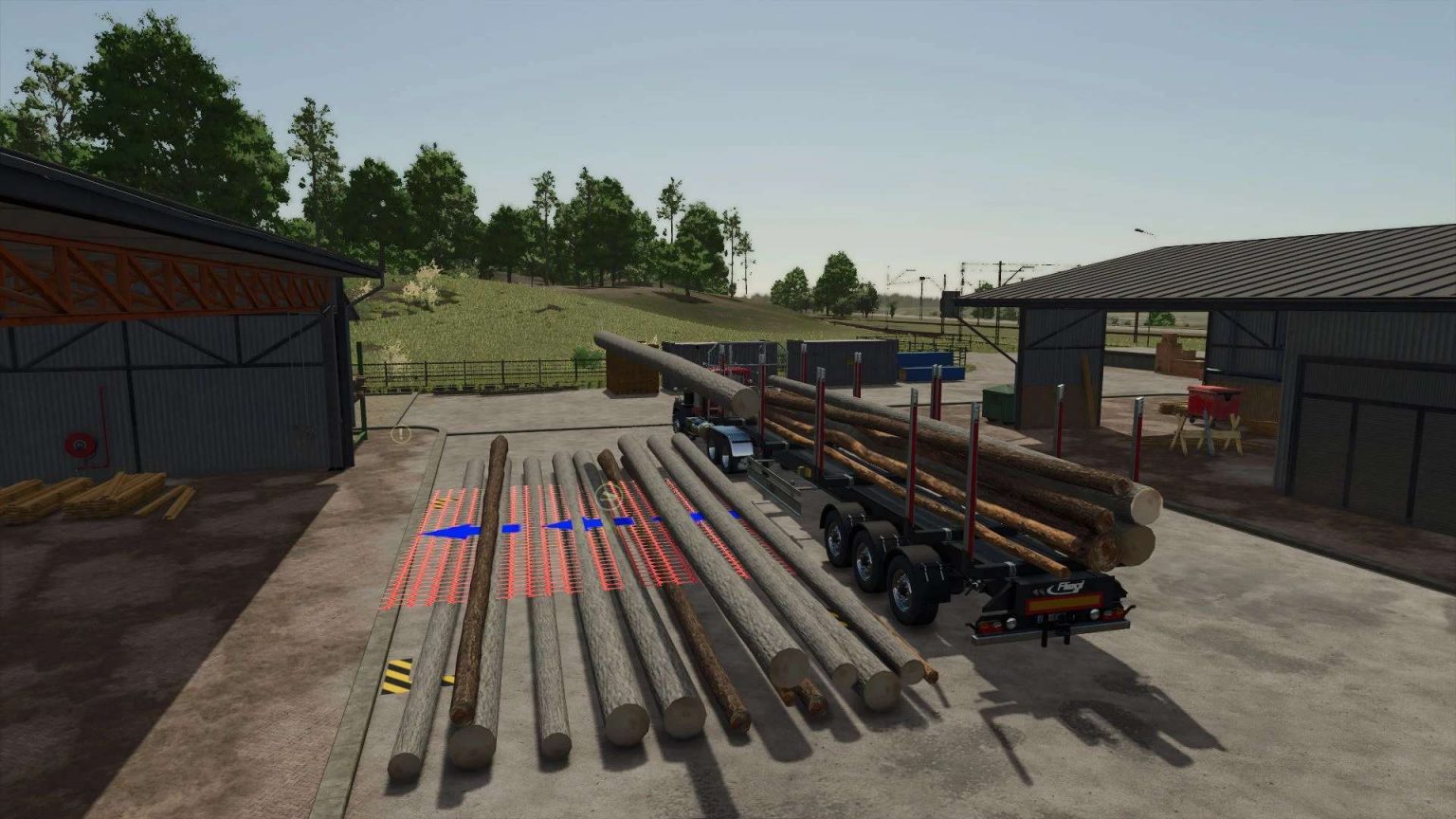 Fliegl Timber Runner Autoload Wood v1.0.0.0 FS25 Mod | Farming ...