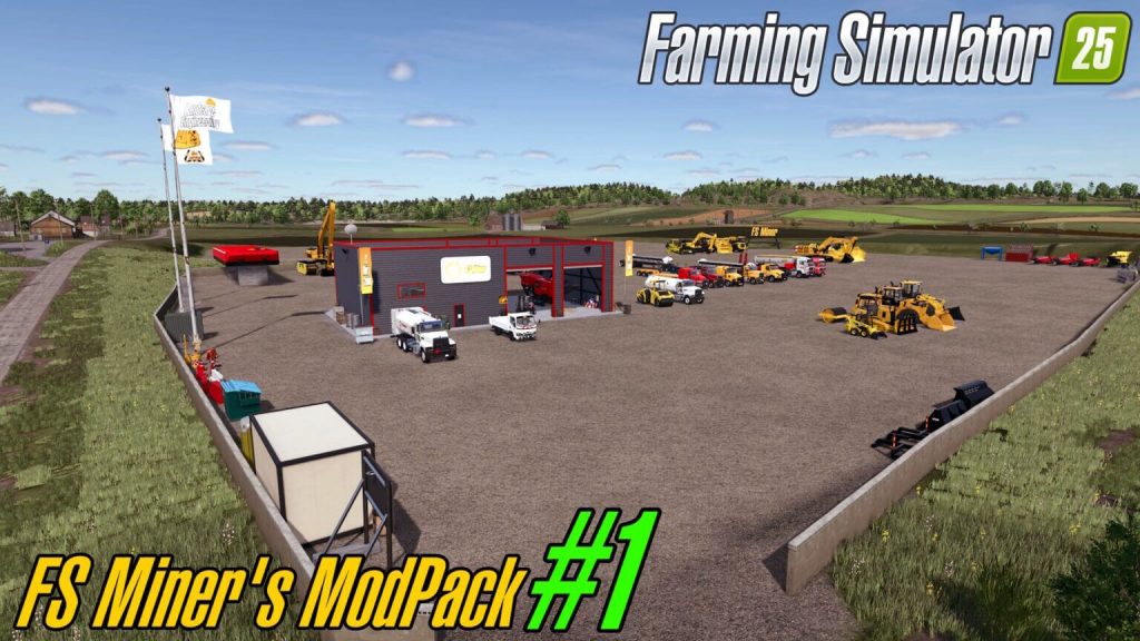 FS Miner’s Mod Pack v1.0.0.0 FS25 Mod | Farming Simulator 22 Mod