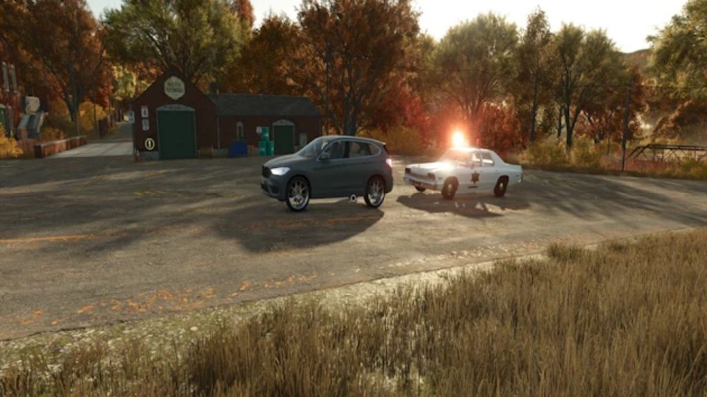 Hazzard Police Cars v1.0.0.0 FS25 Mod | Farming Simulator 22 Mod