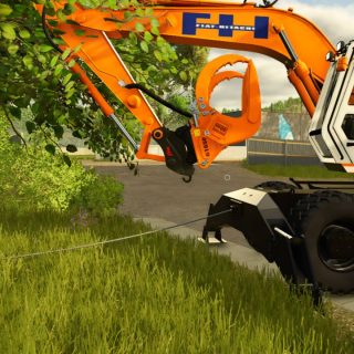 Hitachi FH200W.3 v1.0.0.0 FS25 Mod | Farming Simulator 22 Mod