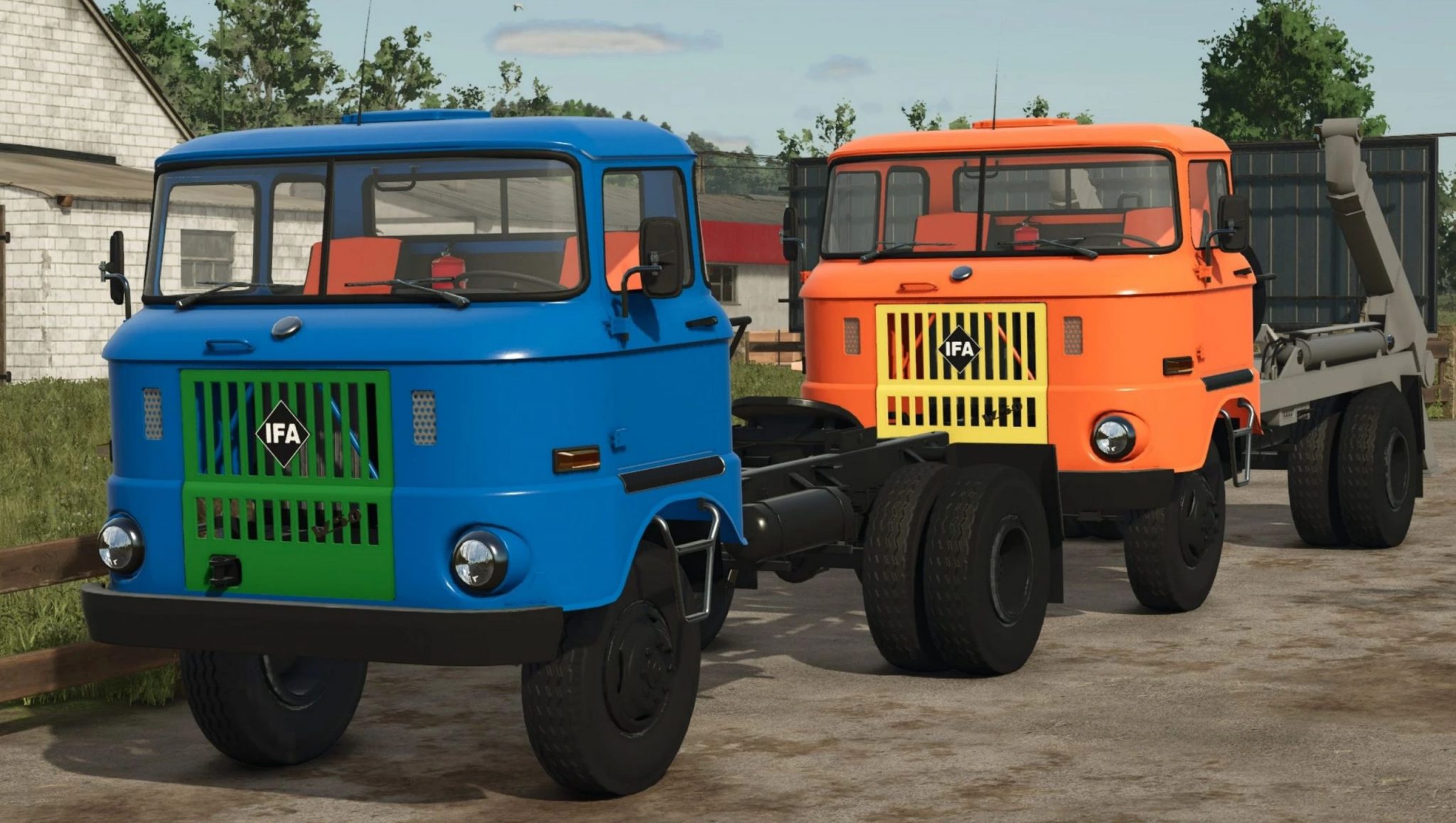 IFA W50 & Modules v1.0.0.0 FS25 Mod | Farming Simulator 22 Mod