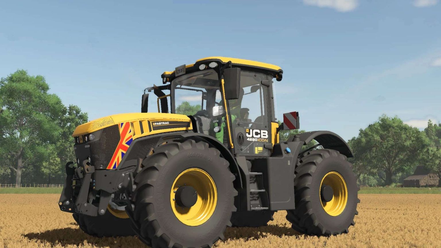 JCB Fastrac ICON Pack v1.1.0.0 FS25 Mod | Farming Simulator 22 Mod