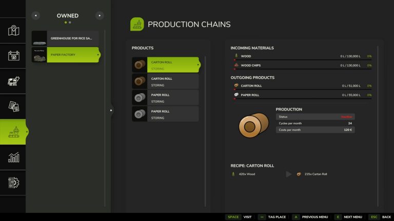 Large paper factory with wood chips v1.0.0.0 FS25 Mod | Farming ...