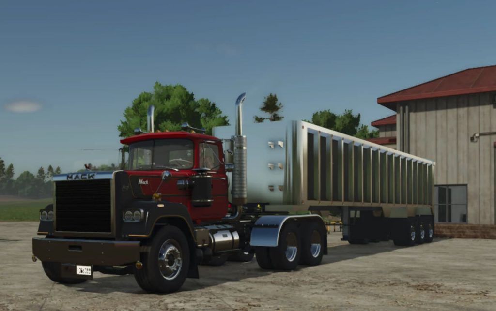 Lizard frameless end dump v2.0.0.0 FS25 Mod | Farming Simulator 22 Mod