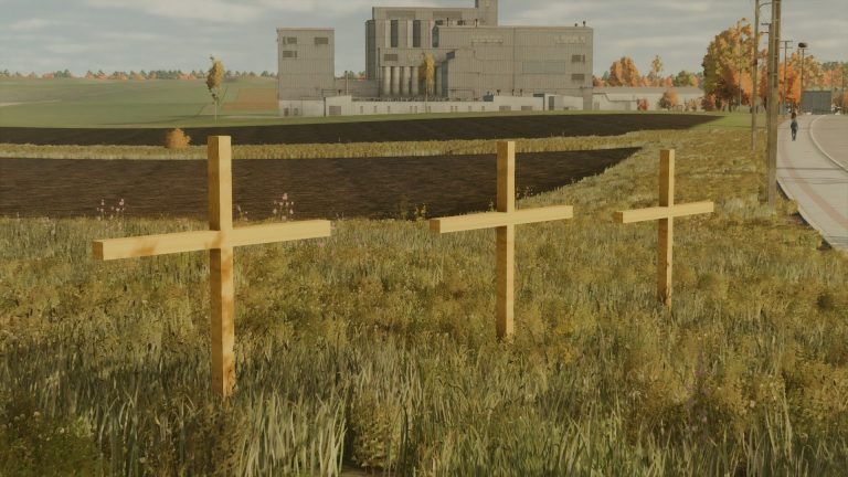 Placeable Catholic Cross v1.0.0.0 FS25 Mod | Farming Simulator 22 Mod