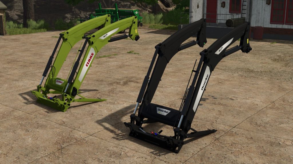 Quicke front loader set Q8M V1.0.0.0 FS25 Mod | Farming Simulator 22 Mod