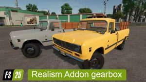 Realism Addon gearbox V0.9.0.2 FS25 Mod | Farming Simulator 22 Mod