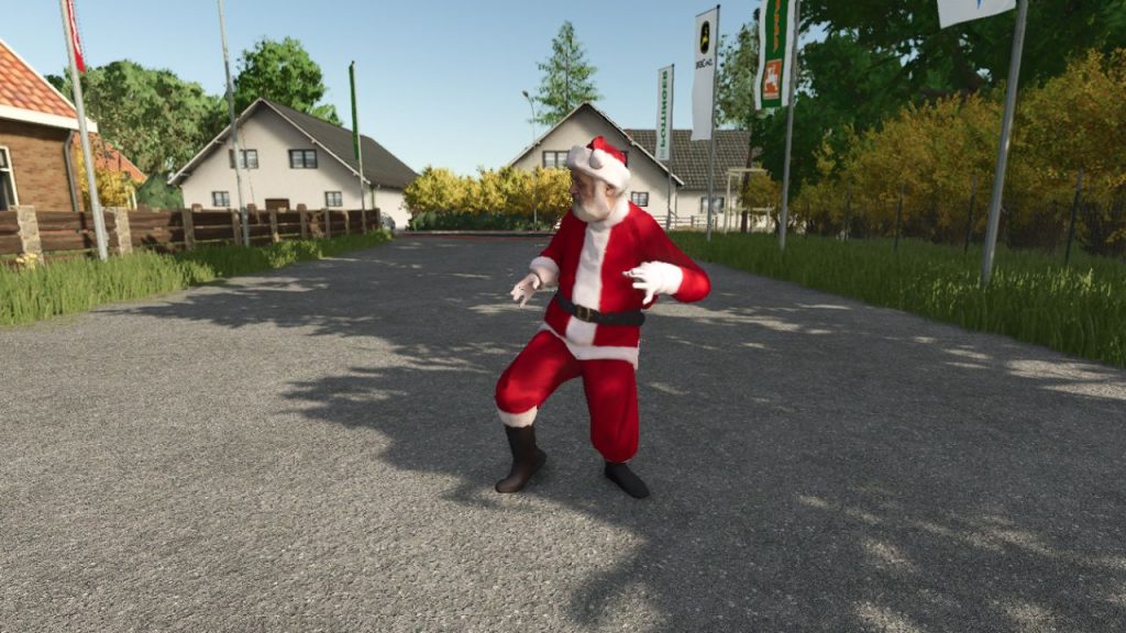 Santa Claus Animated Decoration 2 v1.0.0.0 FS25 Mod | Farming Simulator ...